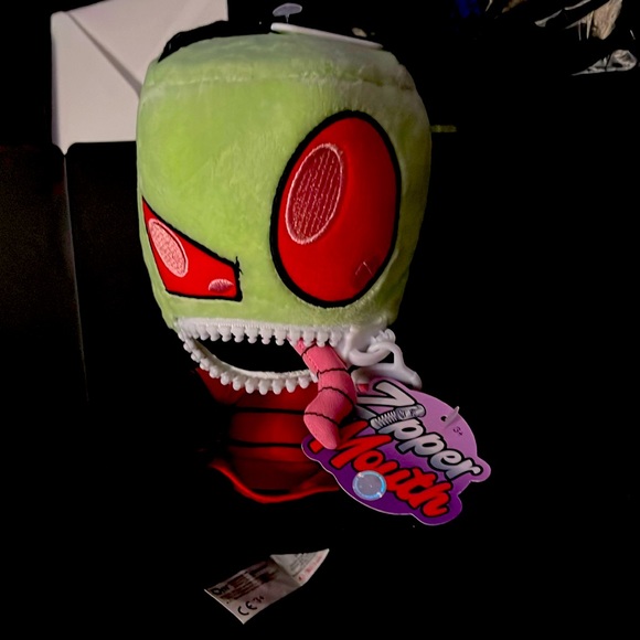 Nickelodeon | Toys | Nwt Zipper Mouth Zim Alien | Poshmark
